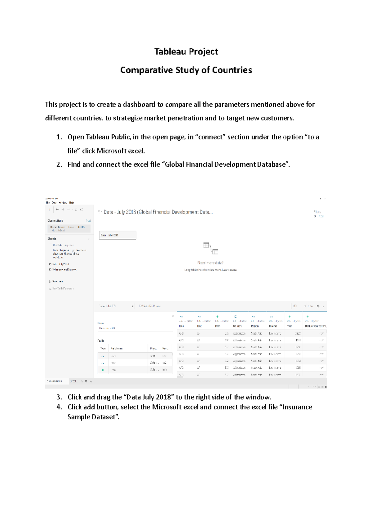 Tableau Project - Comparison - Tableau Project Comparative Study of ...