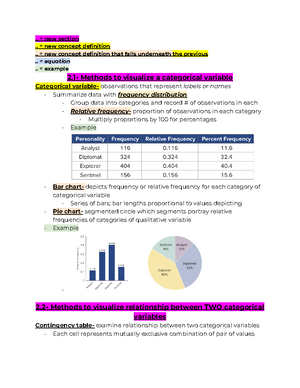 Bstat 3321 Notes (23) - n · BUSA 3321 BUSINESS STATISTICS 1 LECTURE ...