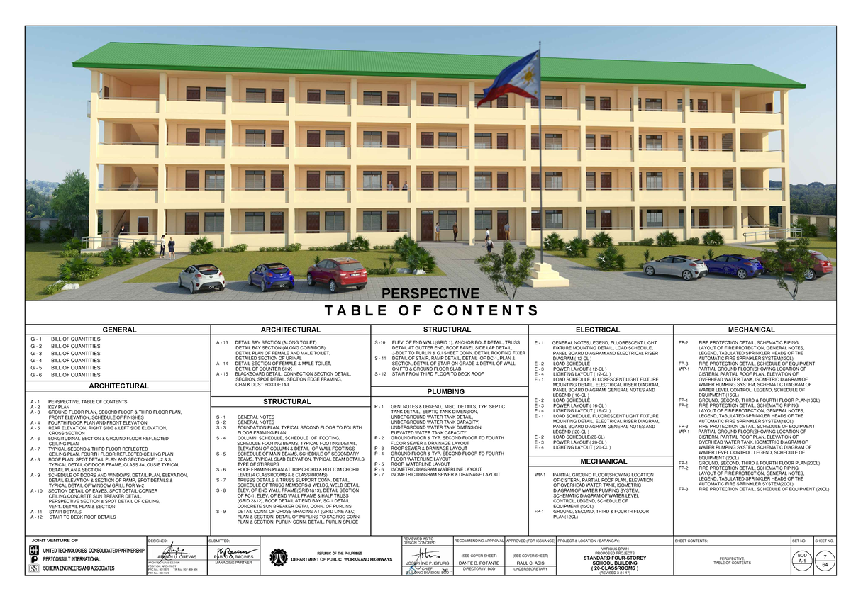 A-1 - lecture - PERSPECTIVE,TABLE OF CONTENTS STRUCTURAL MECHANICAL ...