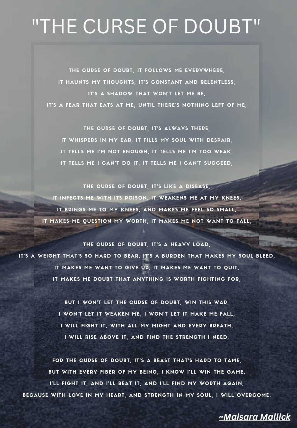 POEM 1 - A short original poem - Project course - Studocu
