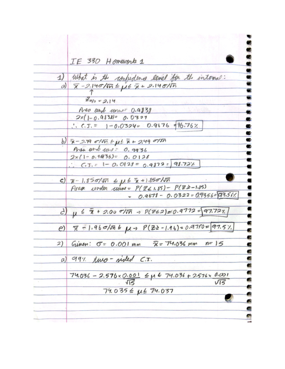 IE 330 Homework 1 - First assignment IE 383 - IE 38300 - c) Problem Solving part a in R: Solving ...