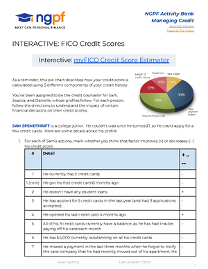 Lesson 001# Banking (Checking Accounts) - Checking Accounts UNIT ...