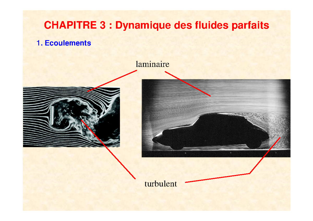 Cours 2019 L2bio p4 2019 - 1. Ecoulements CHAPITRE 3 : Dynamique des ...