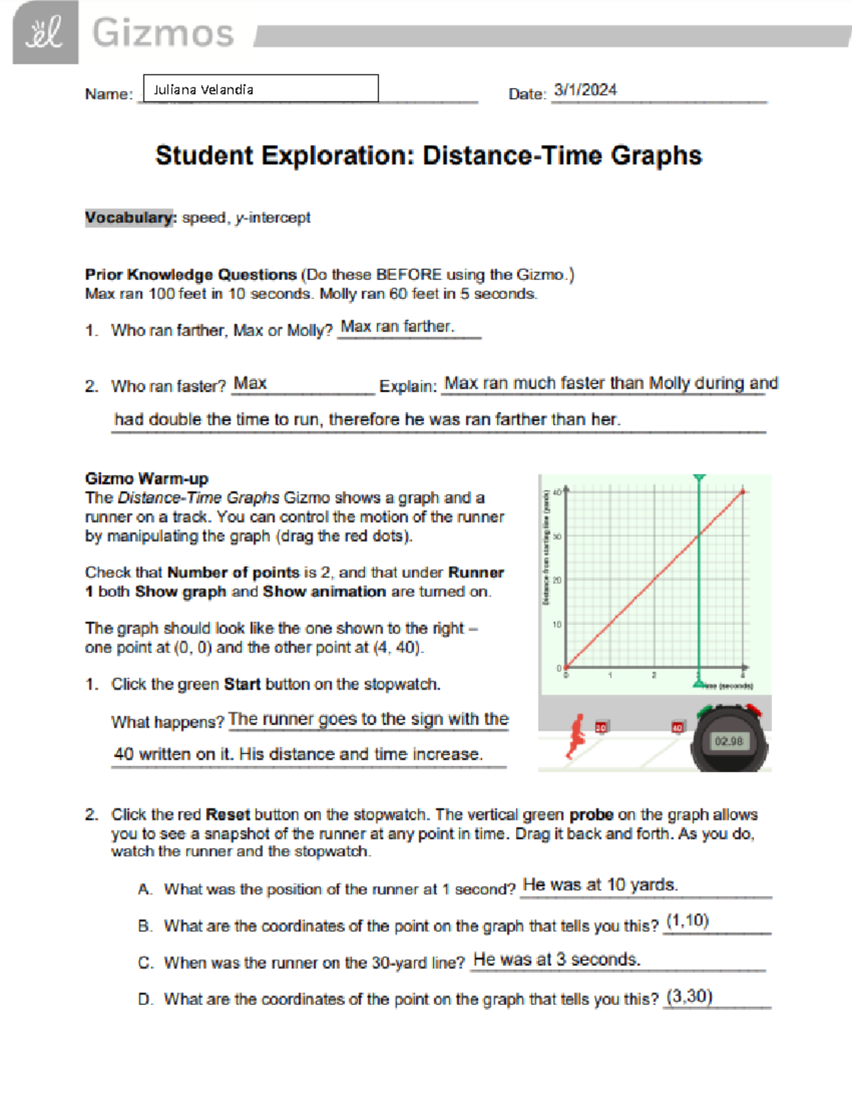 Ps gizmos - answers - Juliana Velandia - Studocu