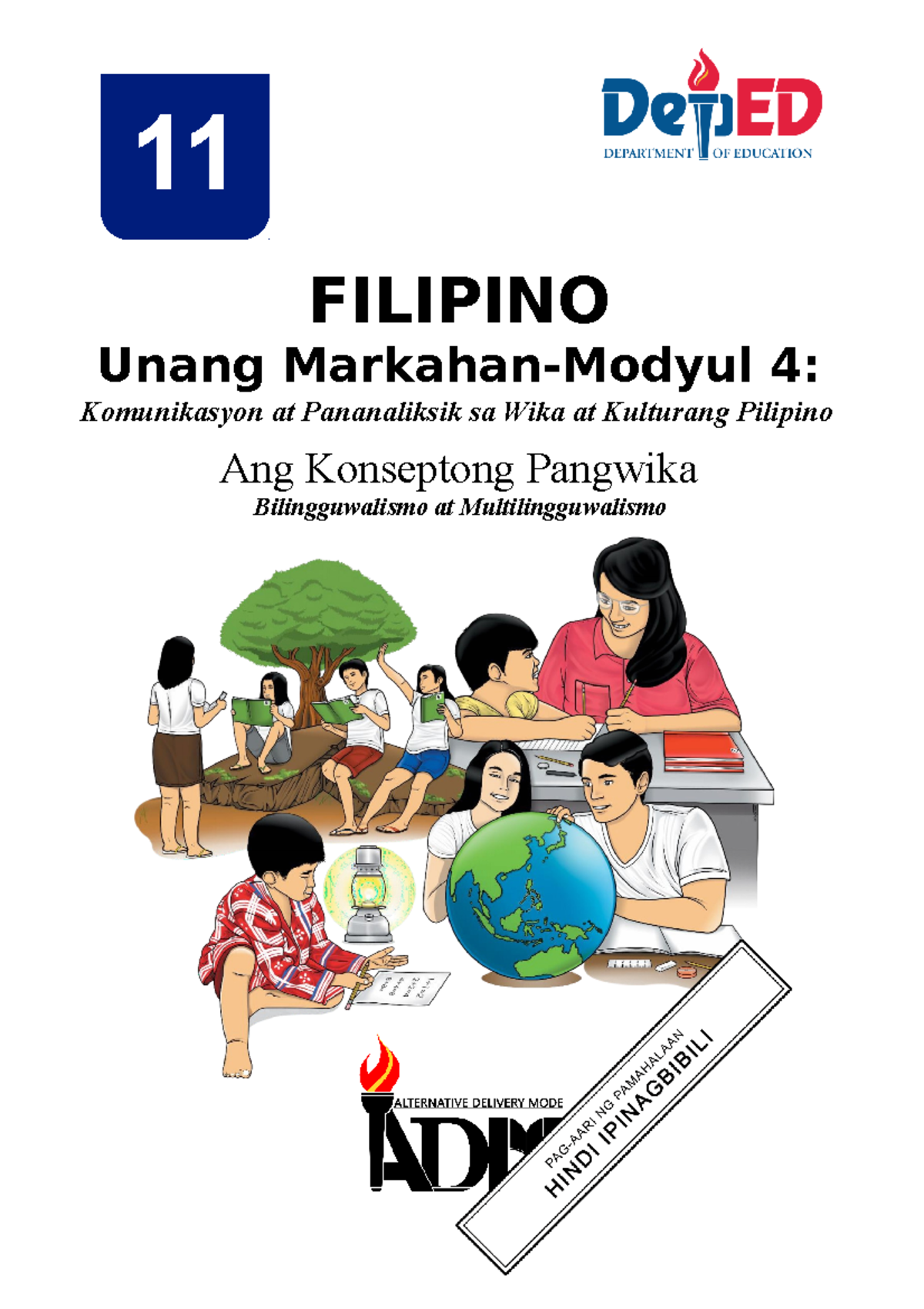 Clear Filipino 11 Modyul 4 - 11 FILIPINO Unang Markahan-Modyul 4: Komunikasyon at Pananaliksik ...