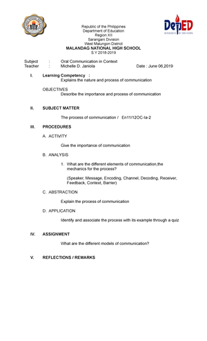 English 8 Q4 W4 MOD4 - 0 Zest for Progress Zeal of Partnership Quarter ...