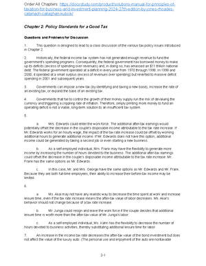Solution Manual for McGraw-Hill’s Taxation of Individuals 2023 14th ...