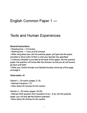 Common Module Rubric Requirements Student - Common Module Rubric ...