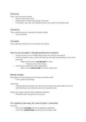 Human Computer Interaction 1 - Conceptual Design - Human Computer ...