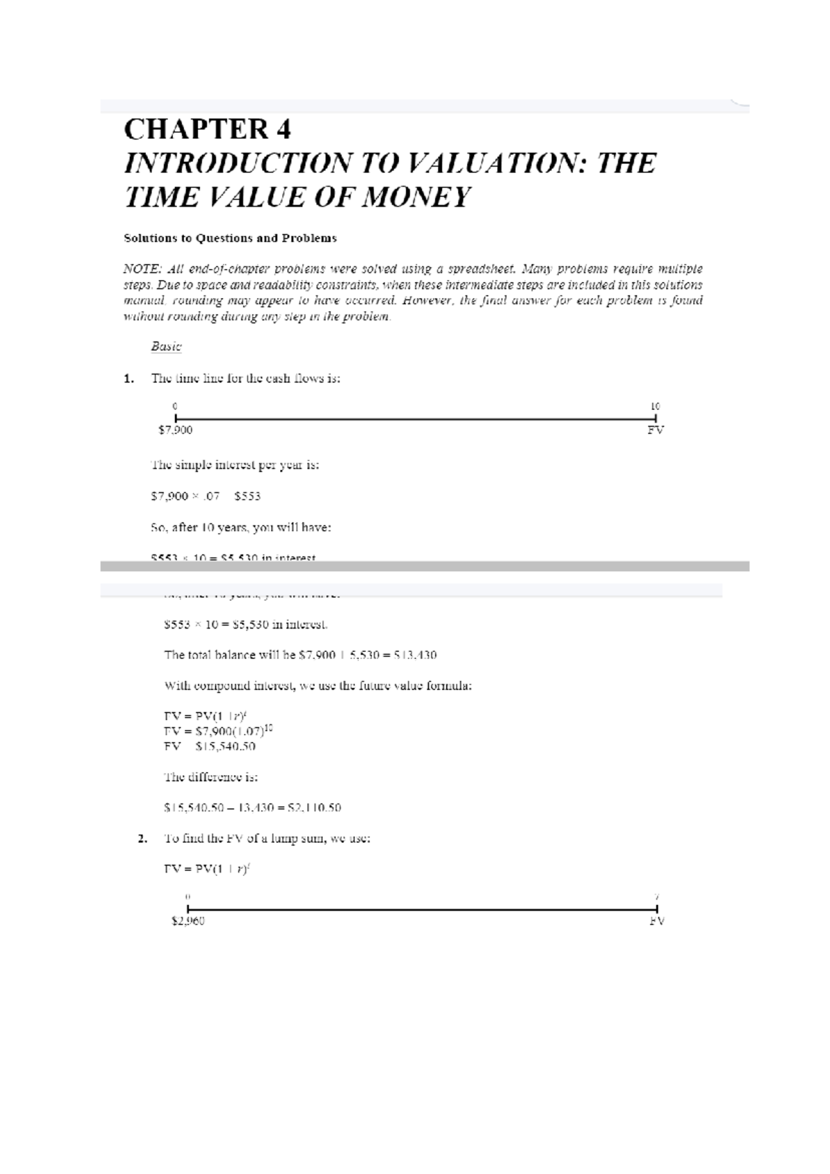 Chapter 4 - 10 edition book solutions - AF102 - Studocu