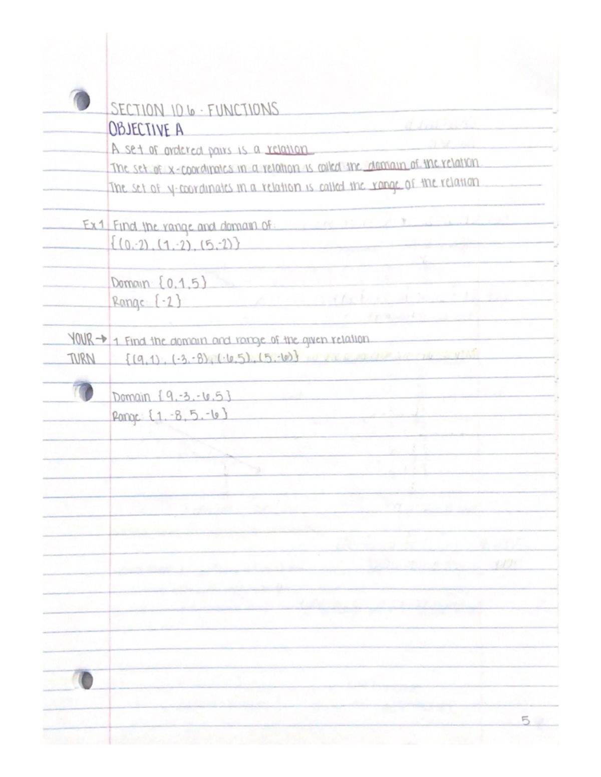 Section 10.6 - Functions - MTH 140 - Studocu