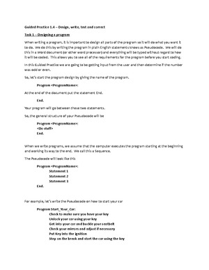 1.4 Guided Practice Hello World and Import - Graded Practice 1: Hello world and Import Task 1 ...