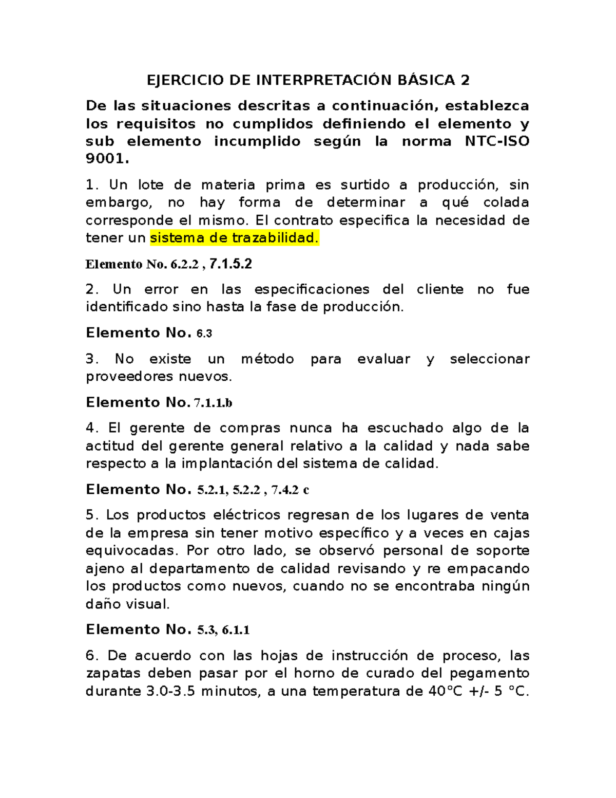 Ejercicio DE Interpretación Básica 2 - EJERCICIO DE INTERPRETACIÓN ...
