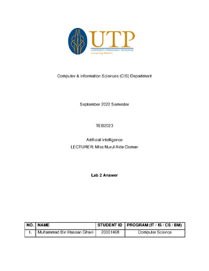 Practical 7 - Practical 7 1 Which of the following will check if the ...