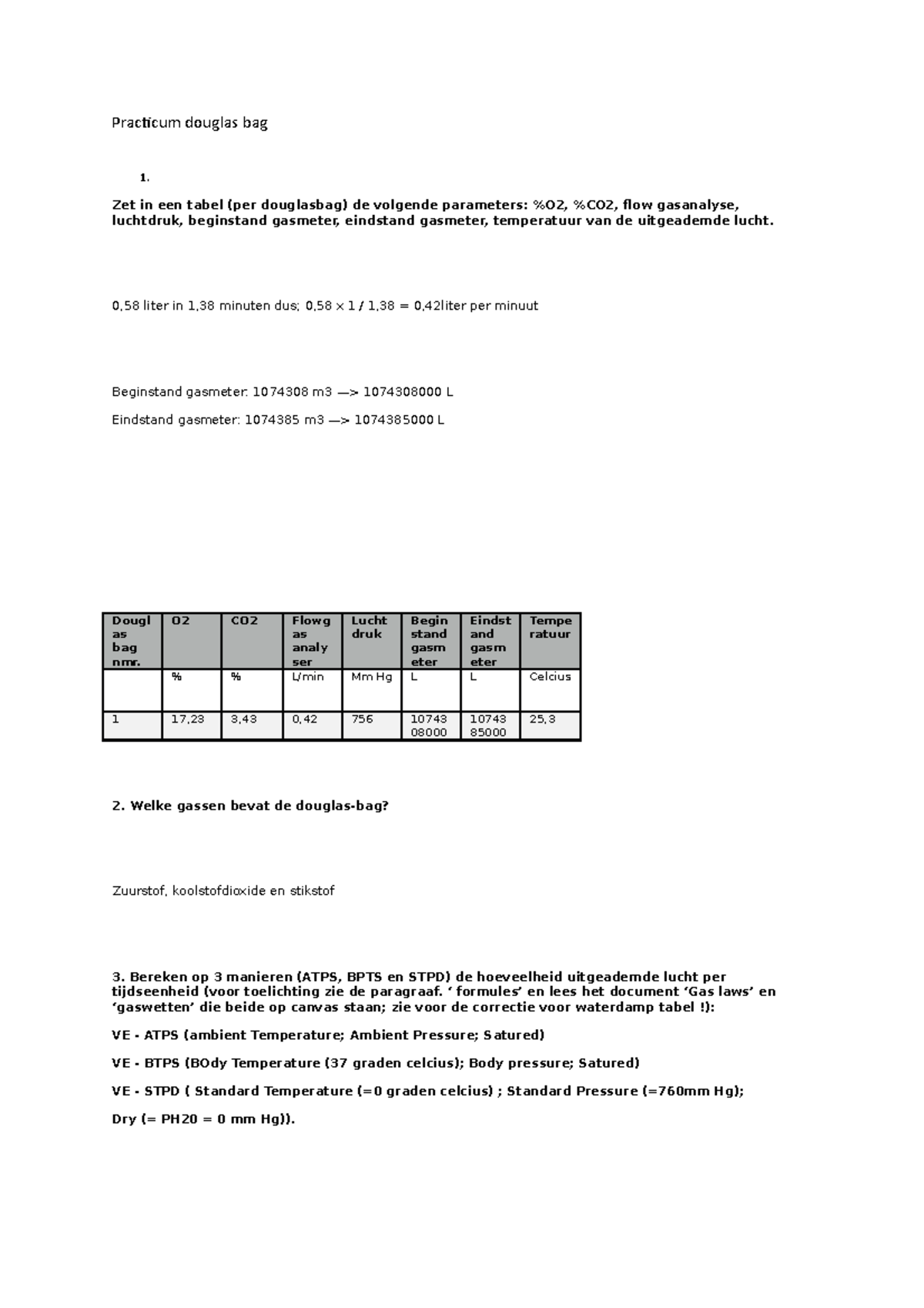 Document 3 - practicum douglas bag - Practicum douglas bag 1. Zet in ...