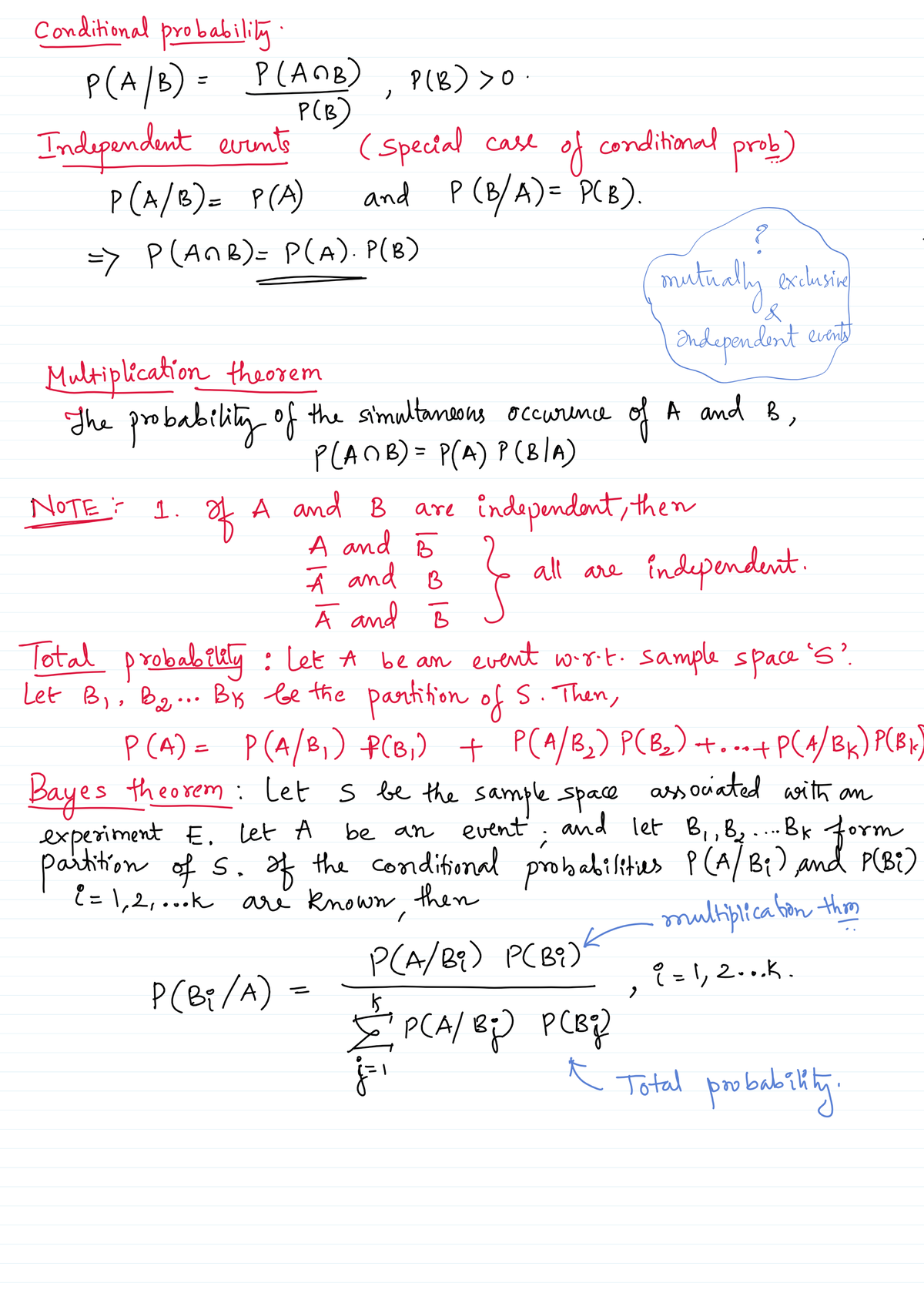 Notes-Till Normal Ditribution Engineering mathematics - Engineering ...