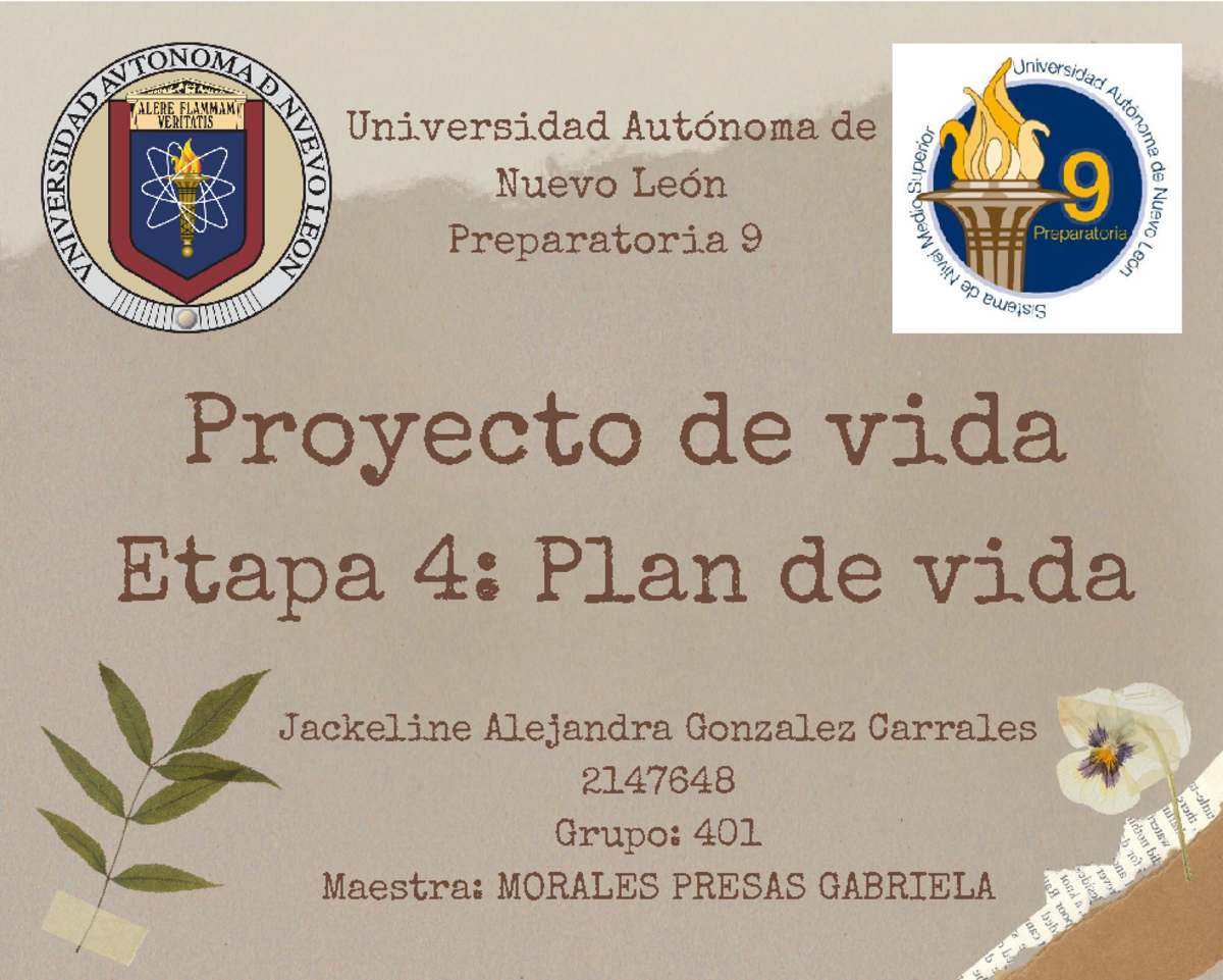 Plan de vida - collage de un plan de vida - proyecto de vida ...