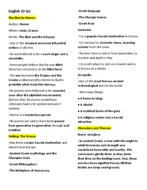 Math 10 Q1 Reviewer - Math 10 Q1: MODULE 1 -Sequence: Any such ordered ...