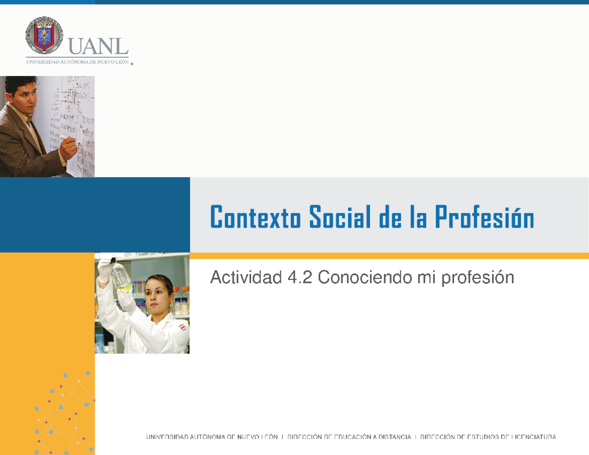 Actividad 4.2 - N/A - Contexto Social de la ProfesiÛn Etapa 4 ...