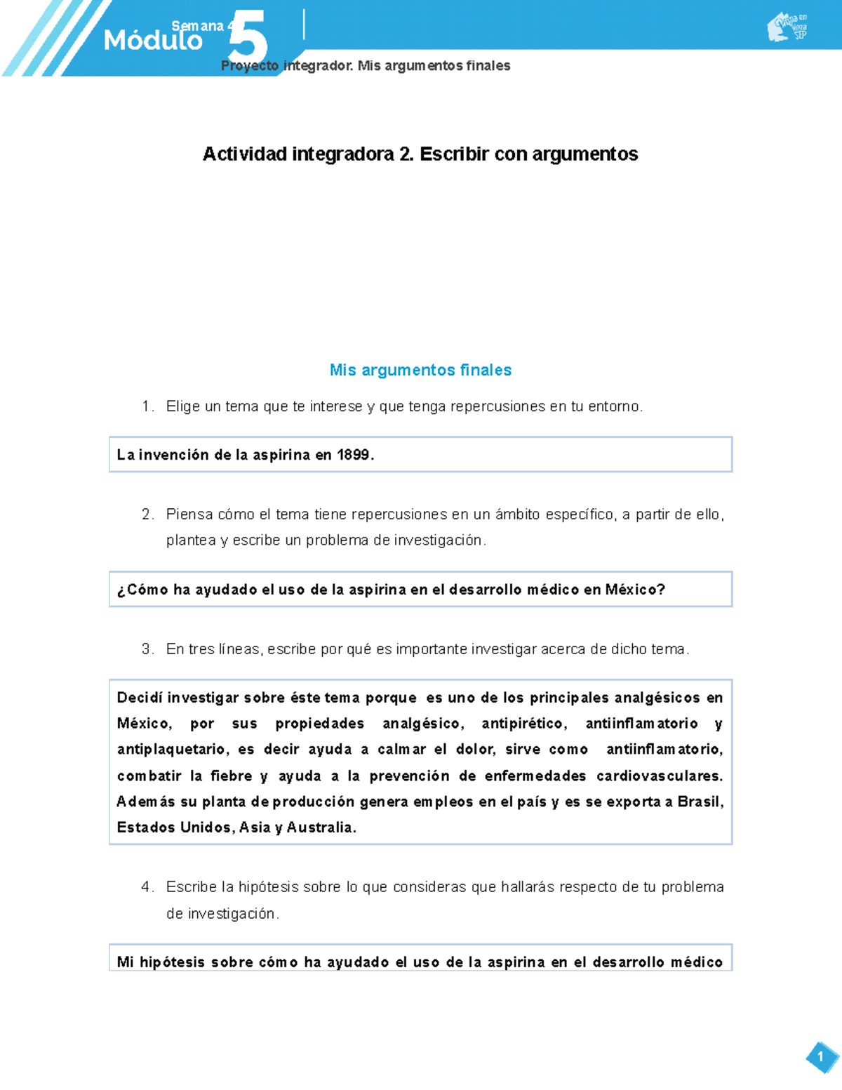 M05 G14 S4 PI WORD - ejercicio - Actividad integradora 2. Escribir con ...