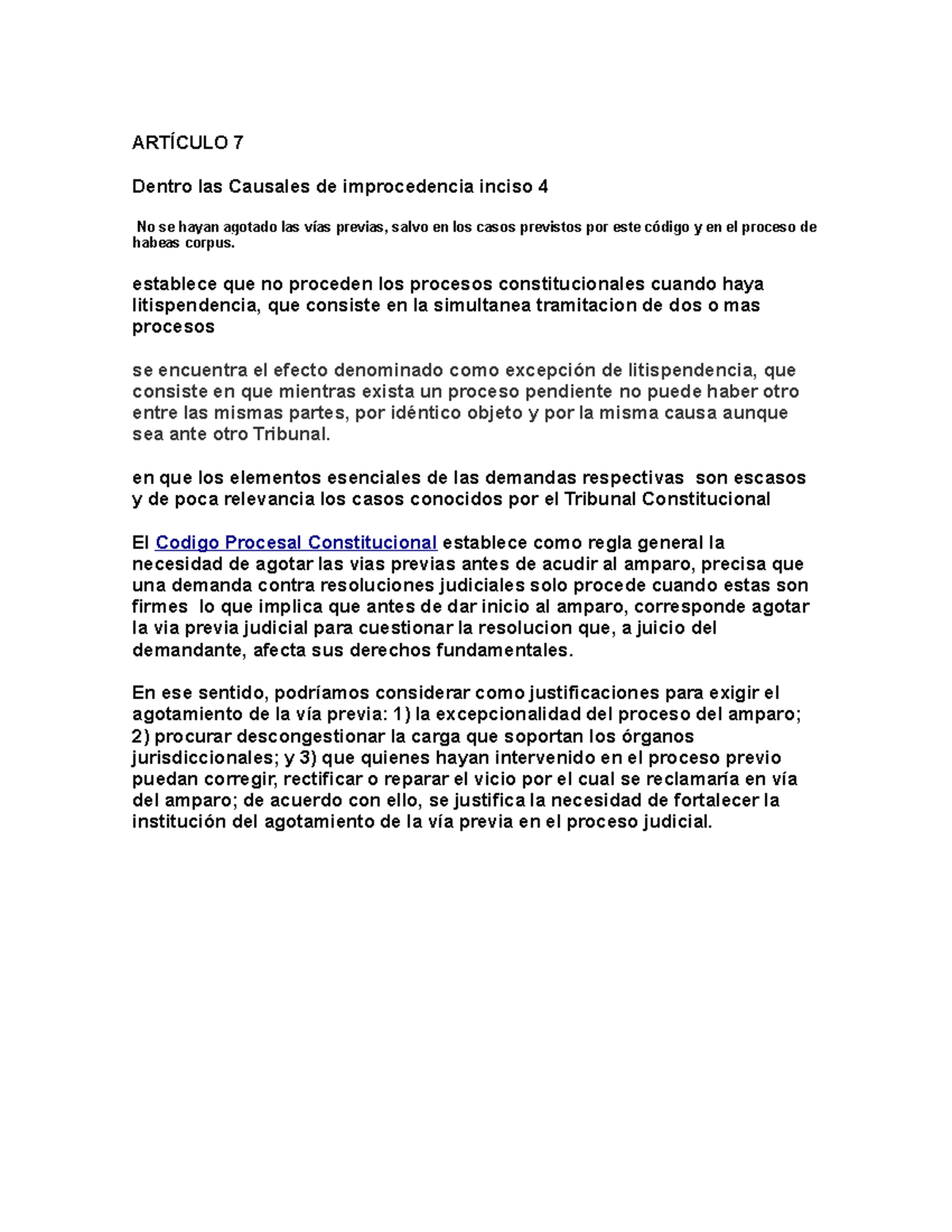 Artículo 7 inc. 4 felix - derecho romano - ARTÍCULO 7 Dentro las ...