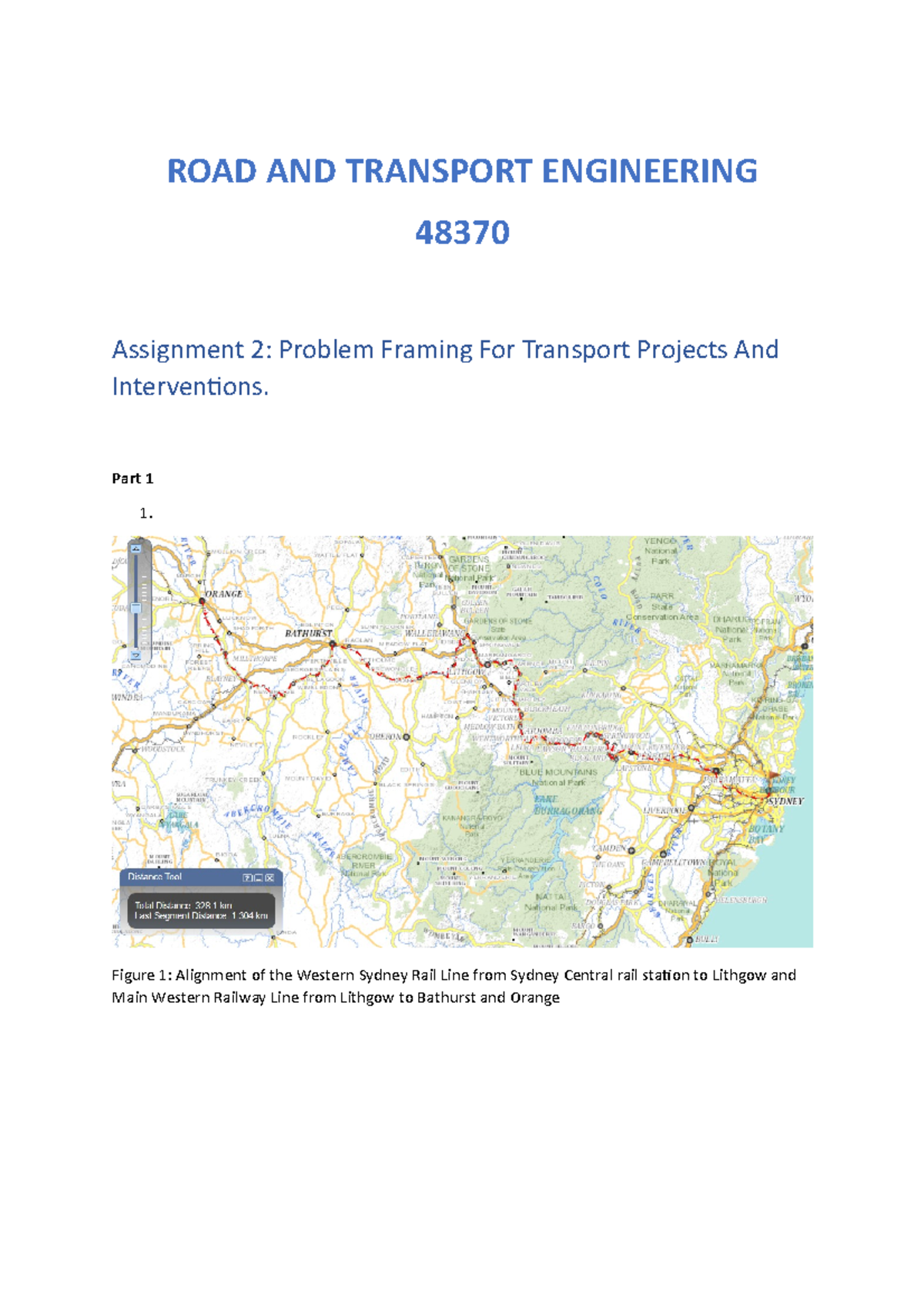 ASSM 2 - road and transport - ROAD AND TRANSPORT ENGINEERING 48370 ...