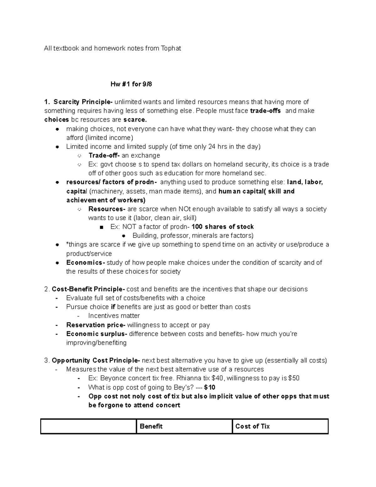 All Textbook Homework Notes - All textbook and homework notes from ...