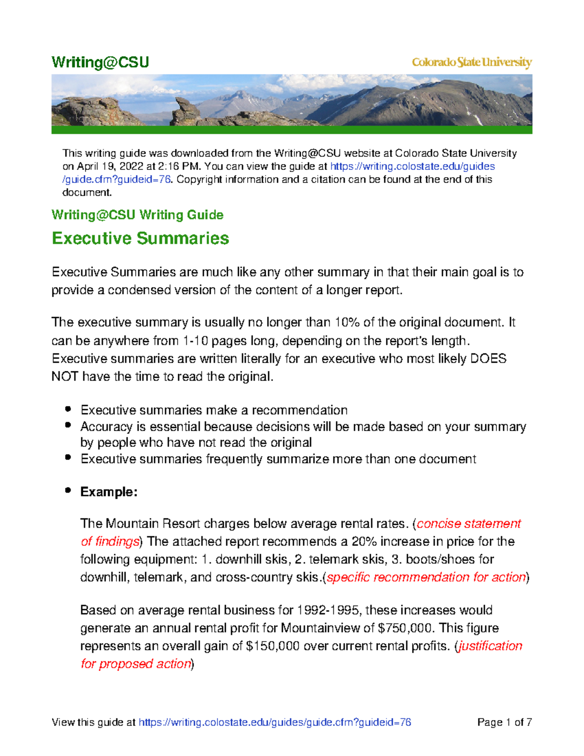 Guide 76 - Business comunication - Writing@CSU This writing guide was ...