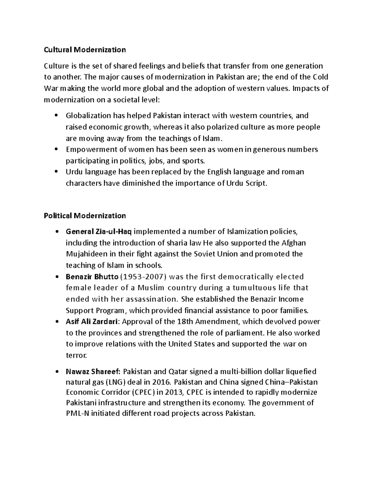 Cultural Modernization - Marketing Management - Studocu