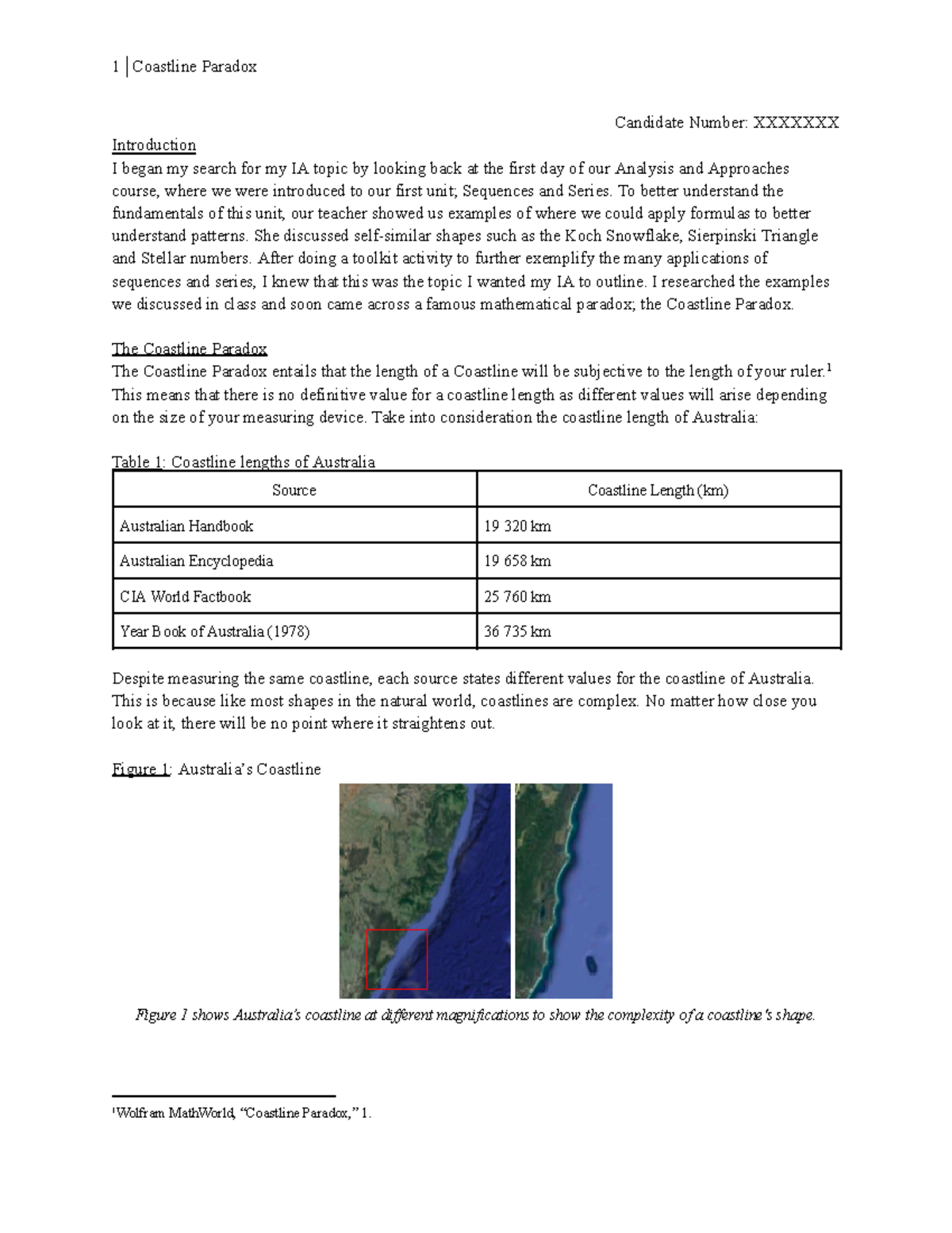 IB SL MATH IA - IB SL MATH IA on factorials - Candidate Number: XXXXXXX ...