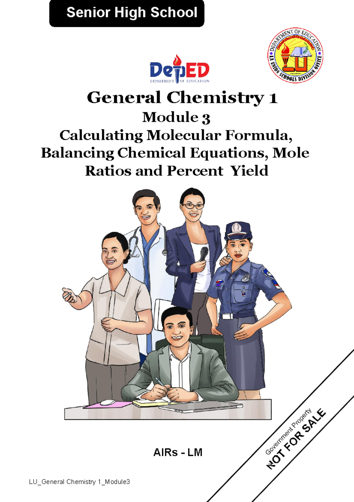 Gen Chem 1 Module 3-q1 - Essay - LU_General Chemistry 1_Module Senior ...