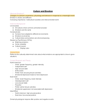 Introduction to Psychological Science (PSYC-103) Notes Pt. 1 - What ...