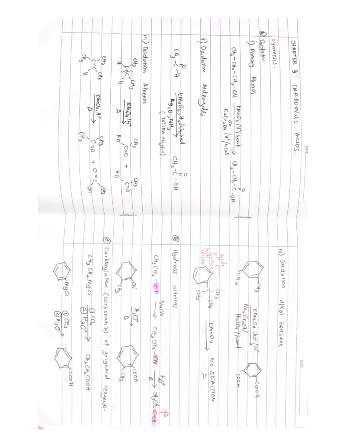 Chapter 3 - Summary Organic chemistry - Studocu