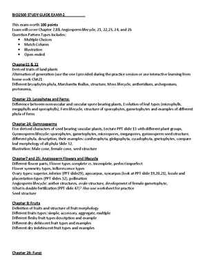 Botany Notes Exam IV - Exam IV – Study Guide Ch. 10: Photosynthesis Ch ...