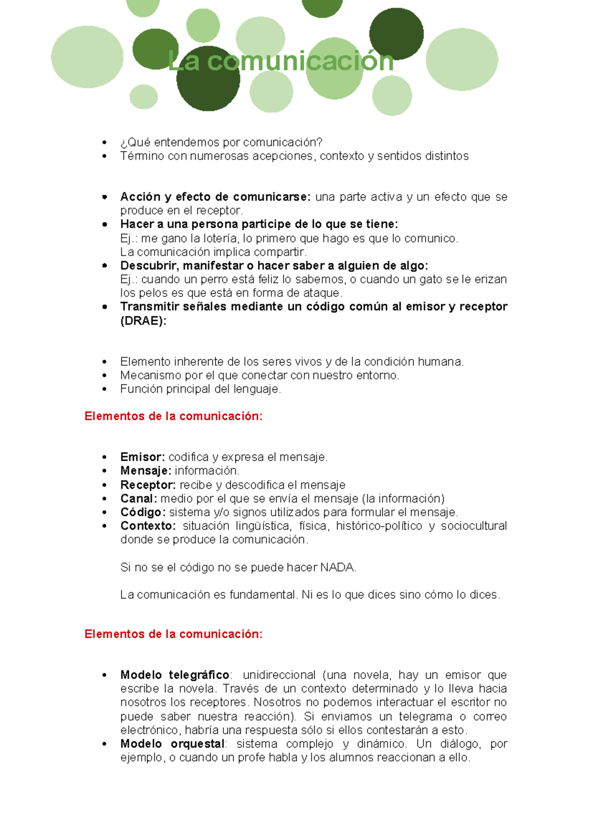 Teyce Módulo 1 - hlakjvm,gmhctngtx - ¿Qué entendemos por comunicación ...