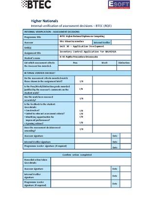 Unit 13 CRP Report 2021 2022 -Digital Transformation - Higher Nationals ...