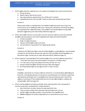 Mental Health Nursing - Mental Health Nursing Interpersonal Process ...