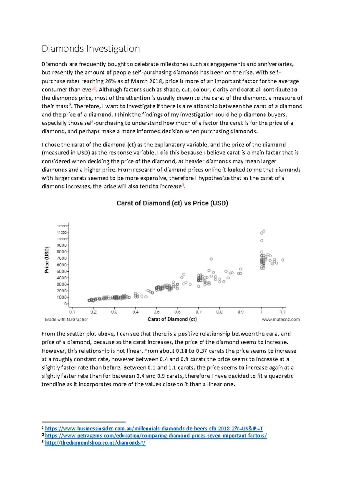 Diamonds Exemplar Low E - Diamonds Investigation Diamonds are ...