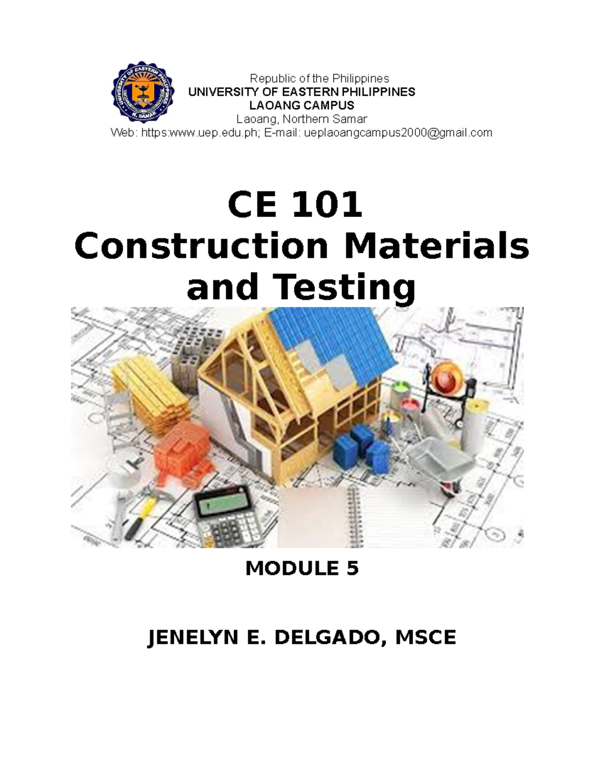 CM-Module-5 - Lecture - ####### Republic of the Philippines ...