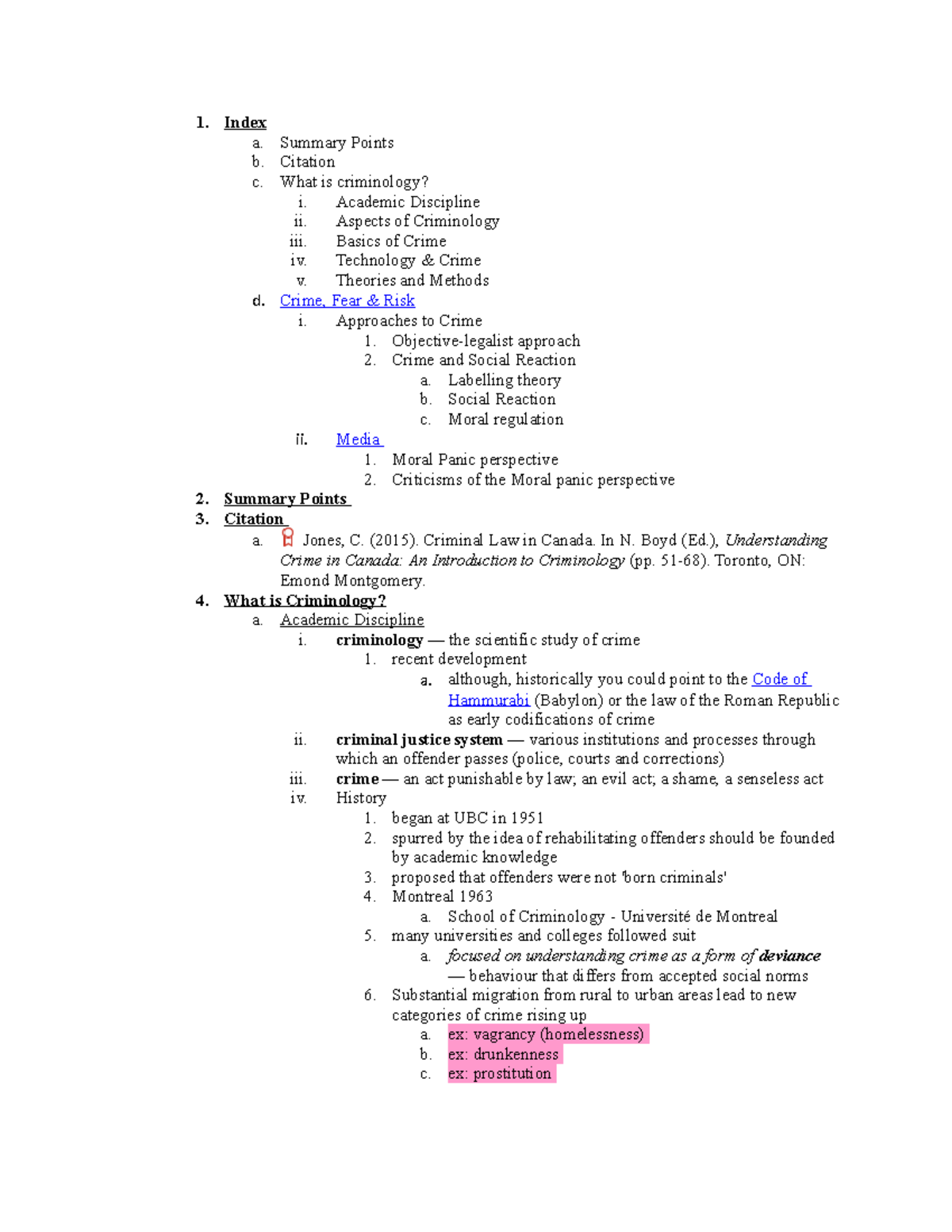 Module 1 - CRJS 1001 - Prof: Tomazewski Subject: Introduction to Crim ...
