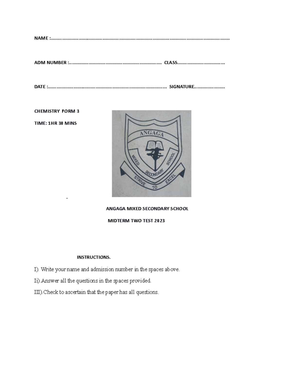 Midterm 2 Bio F3 Computer Science Studocu