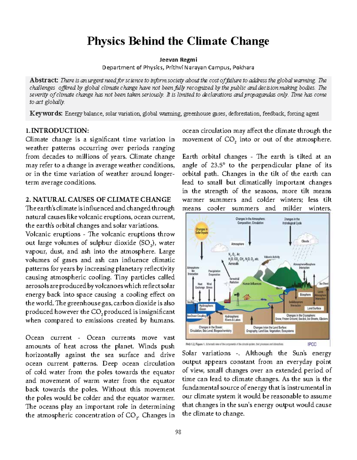 10441 - peirod - Physics Behind the Climate Change Jeevan Regmi ...