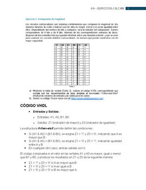 A8 Ejercicio - Actividad 8 de blackborad - EJERCICIO ANÁLISIS Y DISEÑO DE CIRCUITOS ...