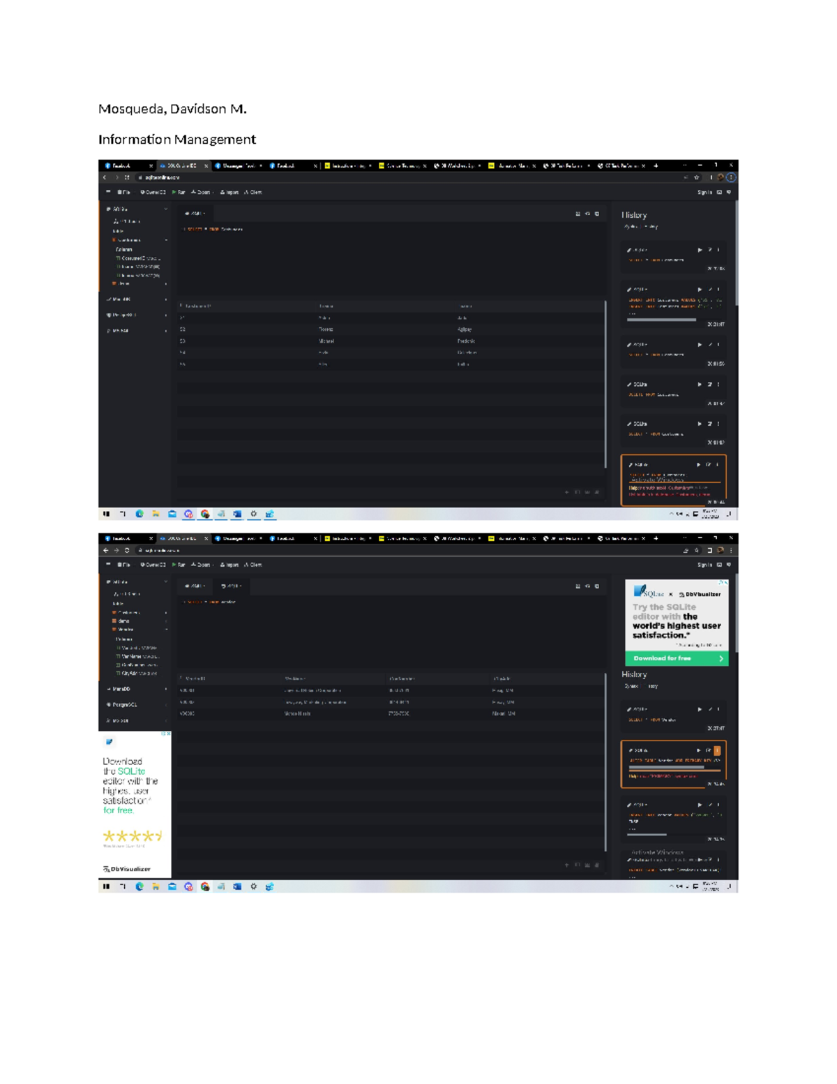 Infomanagement TP Dmosqueda - Information Management, Information Technology - Mosqueda ...