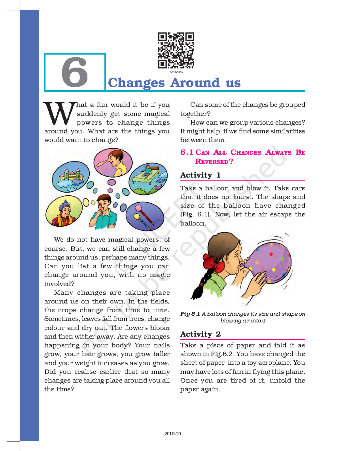 Cbse class 6 ncert books science chapter 6 changes around us - 46 ...