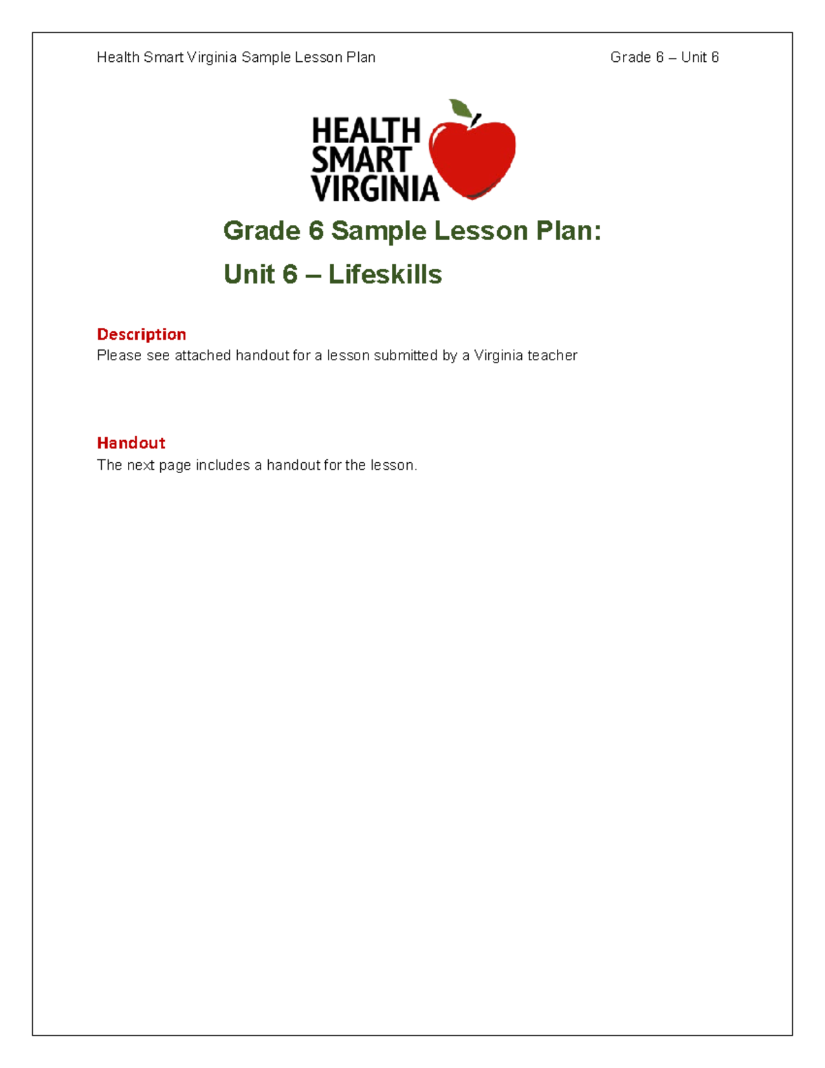 Gr6 hp 6 lifeskills - Practice - TMN3703 - Unisa - Studocu