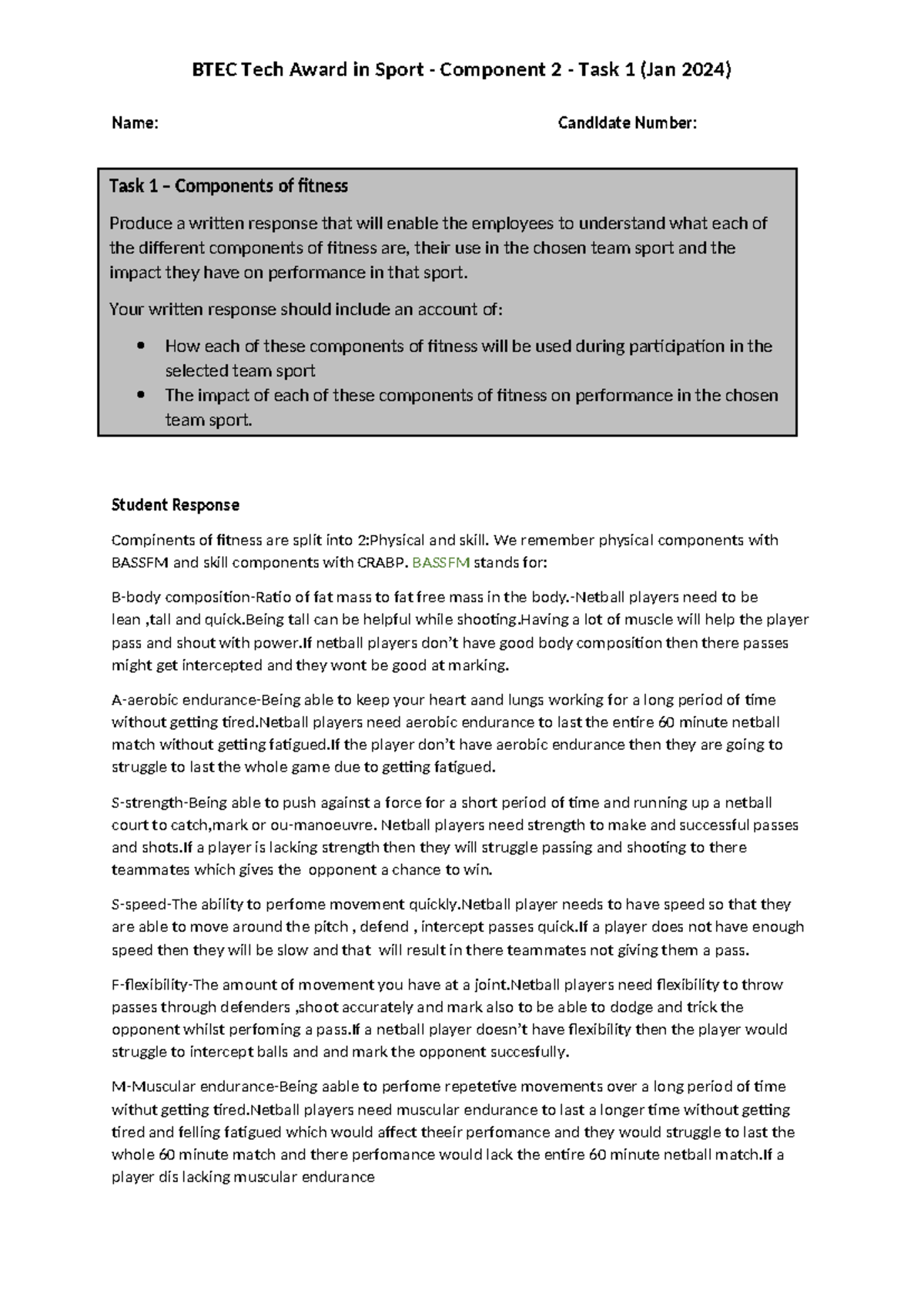 Task%201%20Student%20Response%20%28Jan%202024%29 - BTEC Tech Award in Sport - Component 2 - Task ...