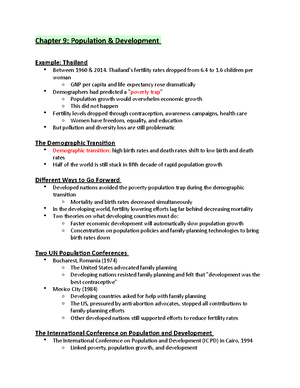 Envs Lecture 12 - Detailed notes from class - essential for pop quizzes ...