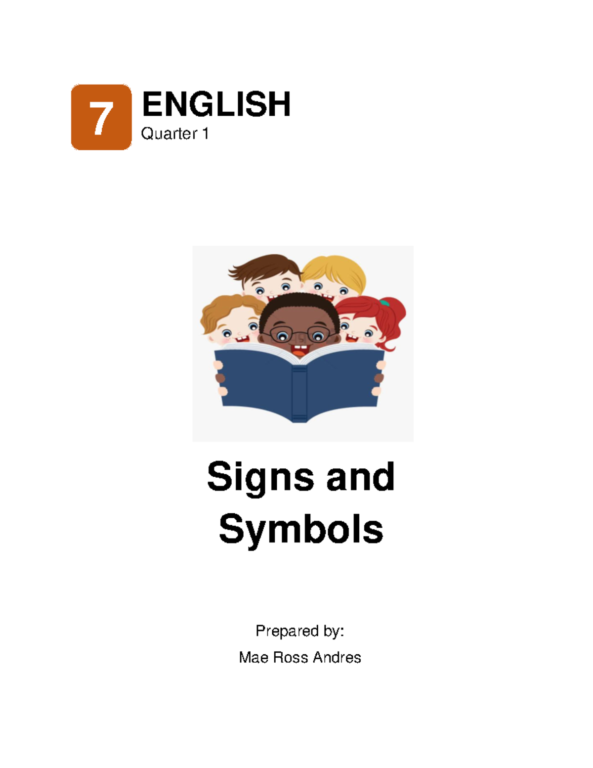 Linear vs. Non-Linear - 7 ENGLISH Quarter 1 Signs and Symbols Prepared ...