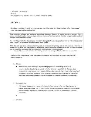 01 Laboratory Exercise 1 - IT 01 Laboratory Exercise 1 *Property of STI ...